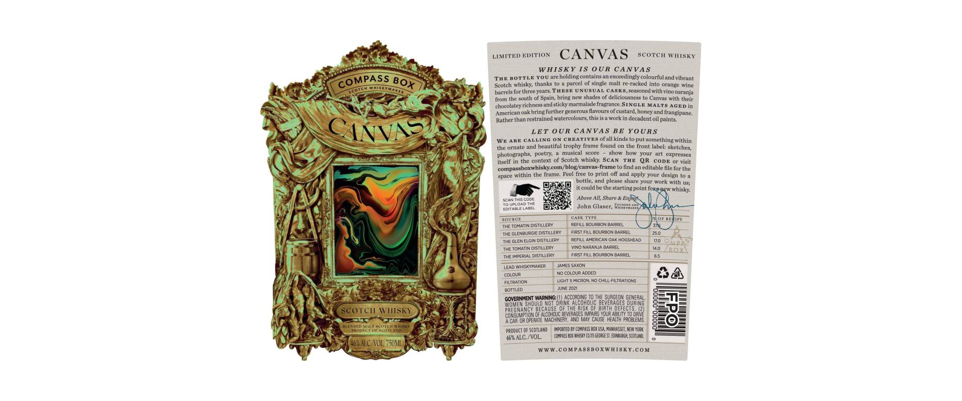 TTB-Neuheit: Compass Box Canvas - WhiskyExperts