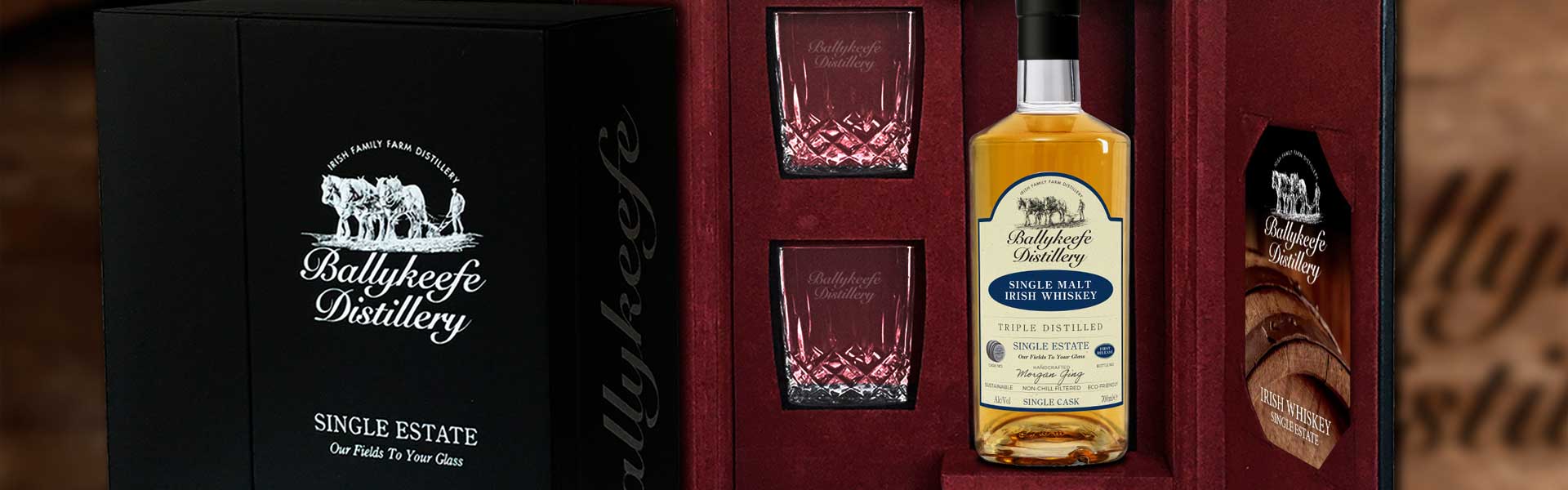 Die Ballykeefe Distillery präsentiert ihre ersten Single Malts ...