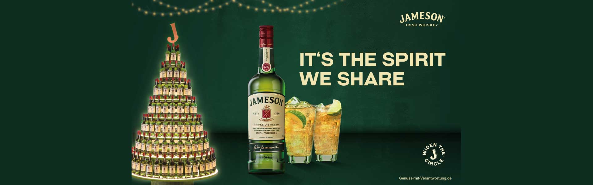 Jameson Hero Trees eröffnen Holiday Season - WhiskyExperts