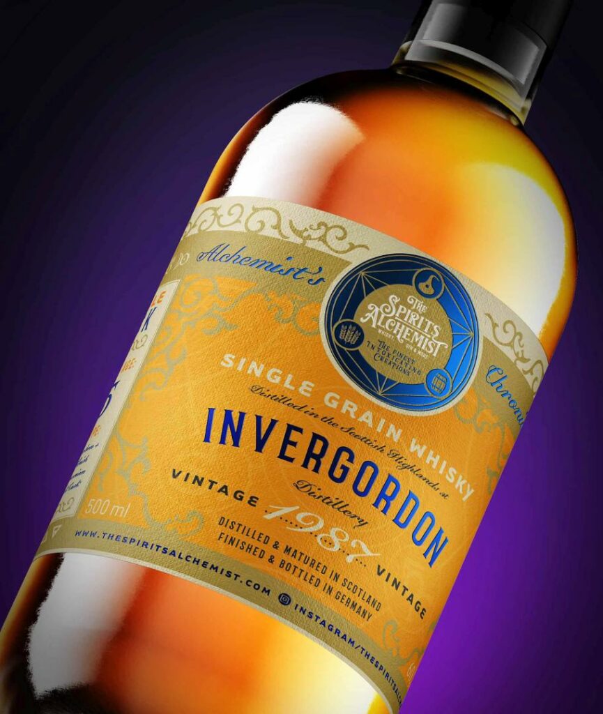 Neu: The Spirits Alchemist Invergordon 1987 Single Grain Whisky ...