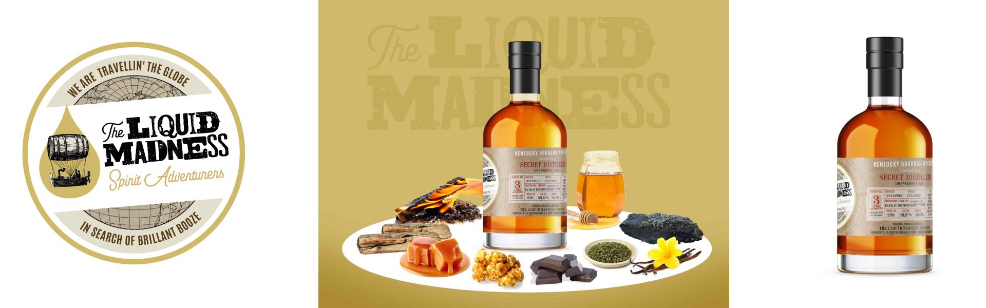 The Liquid Madness bringt Kentucky Bourbon Whiskey mit rauchigem Ex ...