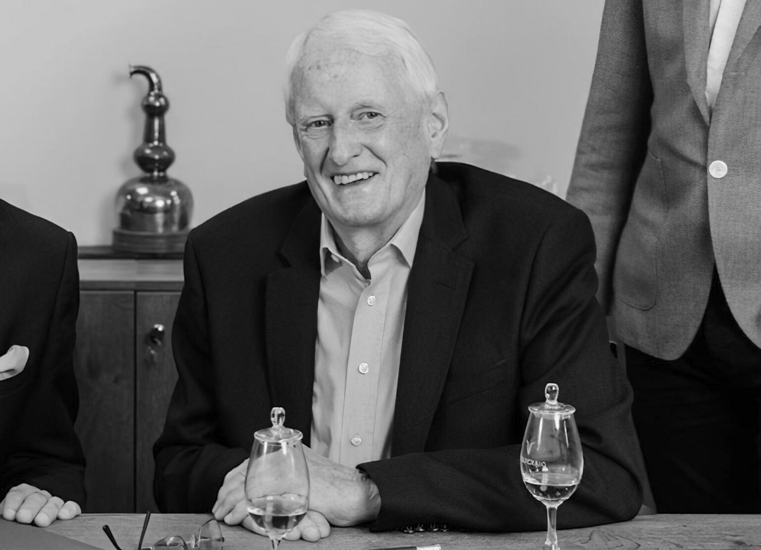 Michael Lunn, Mitbegründer der Wolfcraig Distillery, im Alter von 80 ...