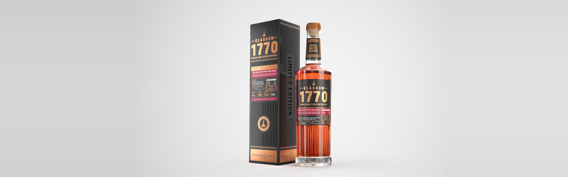 Neu von der Glasgow 1770 Distillery: Glasgow 1770 Red Wine and Ruby ...