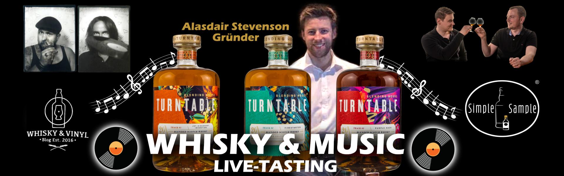 Simple Sample Online Tasting mit Turntable Whisky und Whisky & Vinyl ...