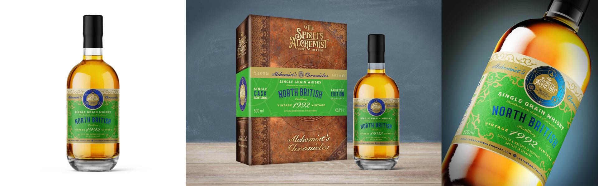 Neu von The Spirits Alchemist: North British 1992 schließt Alchemist's ...