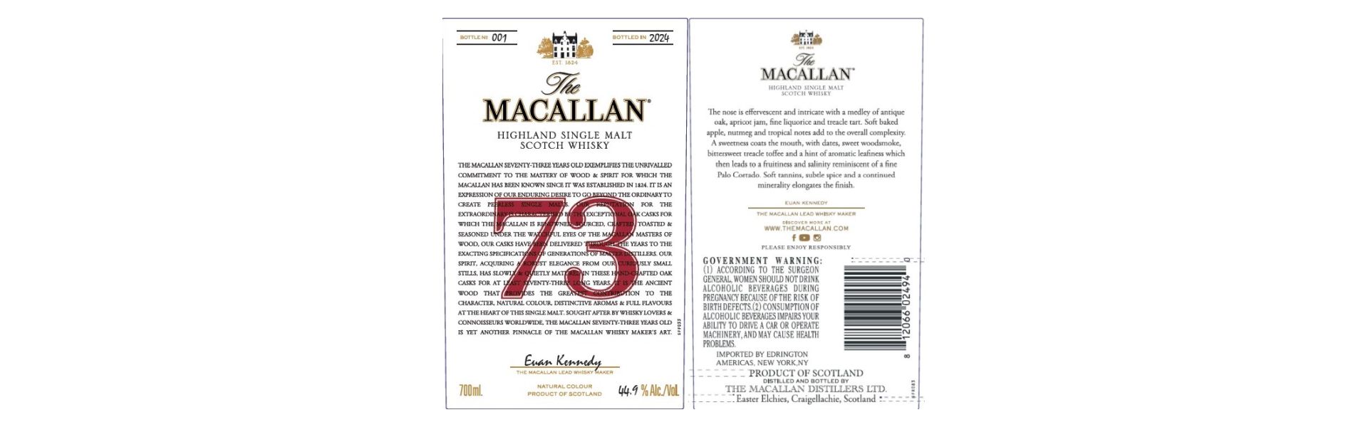 TTB-Neuheit: Macallan 73yo - WhiskyExperts