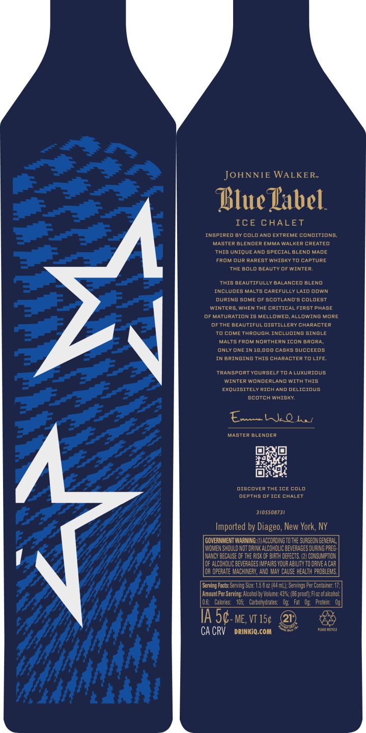 TTB-Neuheit: Johnnie Walker Blue Label Ice Chalet - WhiskyExperts