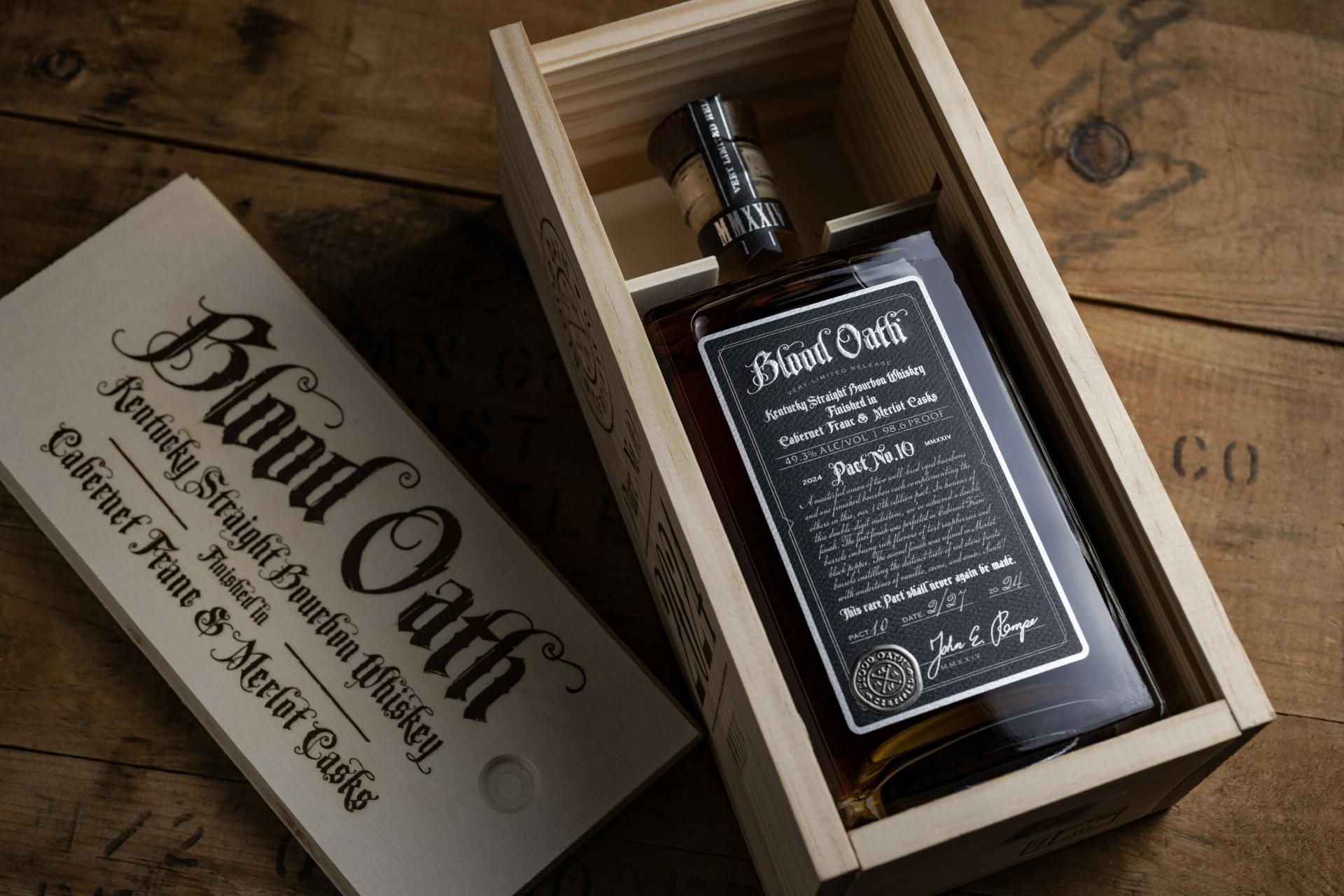 Lux Row Distillers veröffentlicht Blood Oath Pact 10 Kentucky Straight ...
