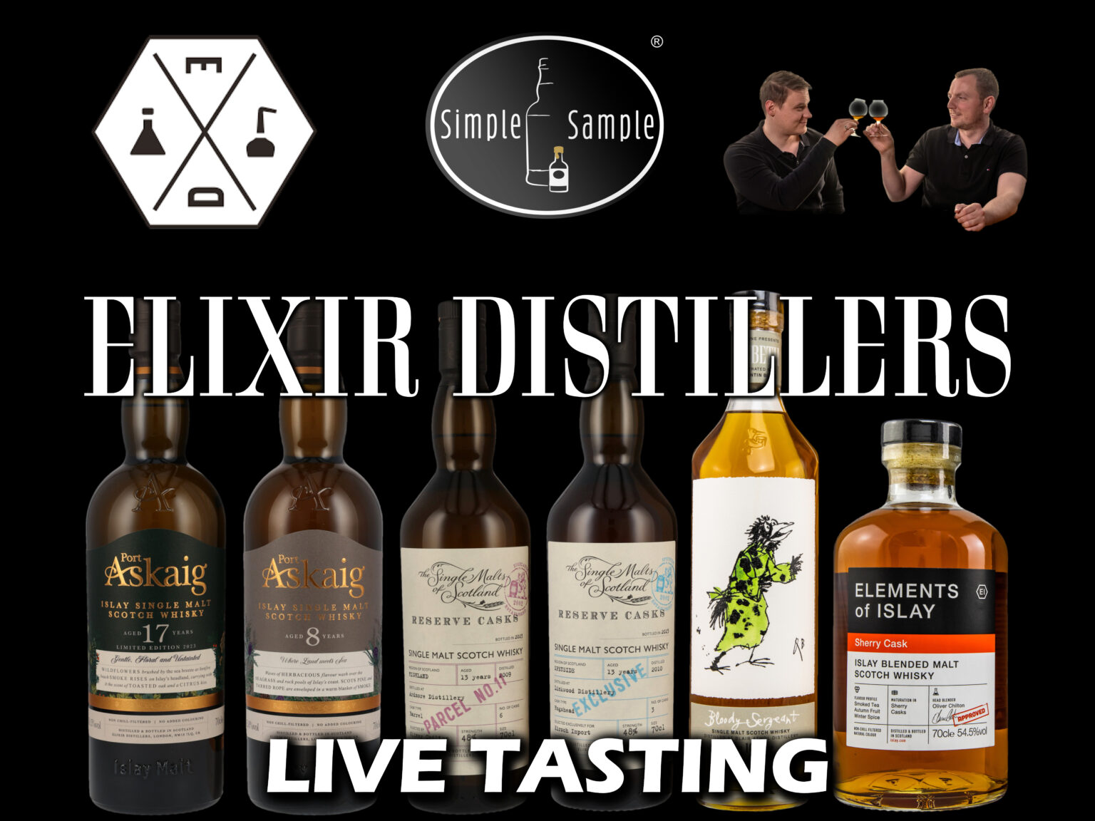 Elixir Distillers - Live Tasting - 29.05.2024 - 6x2cl + zubuchbar ...