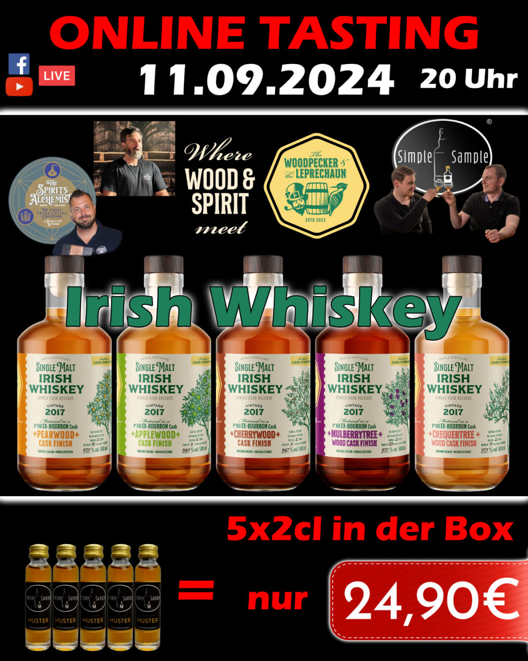 Simple Sample mit Irish Whiskey – The Woodpecker & The Leprechaun ...
