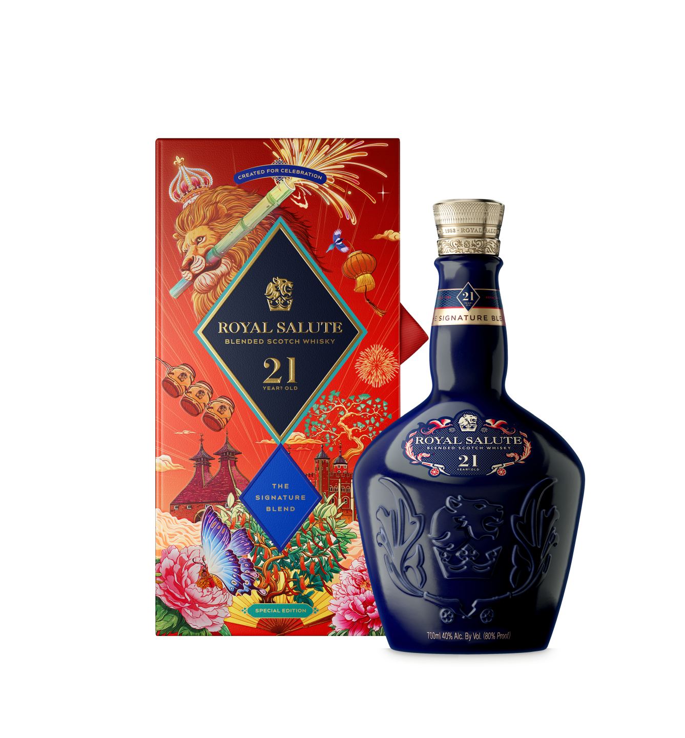 Neu: The Royal Salute 21 Year Old Signature Blend Lunar New Year Special Edition Gift Pack ...