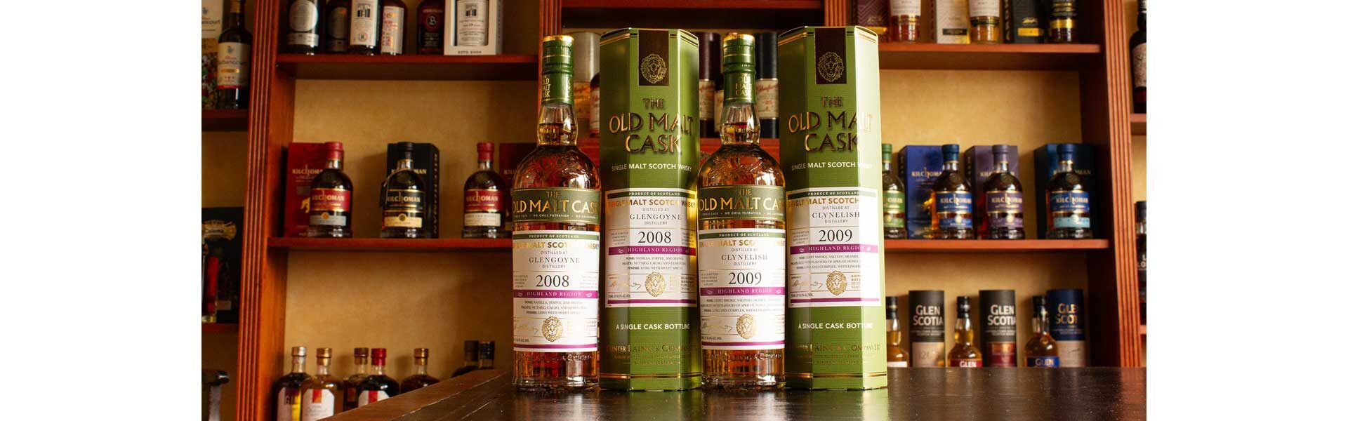 Neu: Hunter Laing Old Malt Cask - Clynelish 2009 & Glengoyne 2008 ...