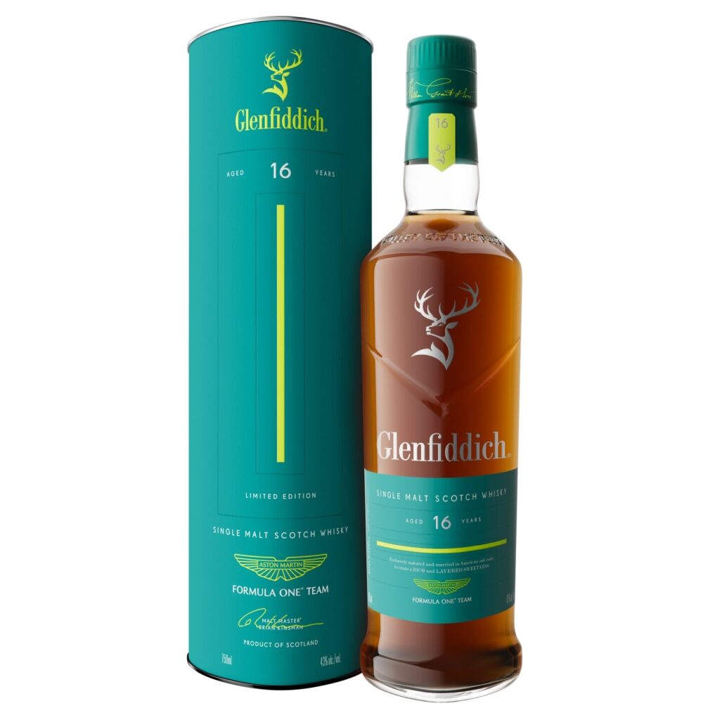 Glenfiddich veröffentlicht F1-Sonderedition: Glenfiddich 16YO Single Malt Scotch Whisky ...