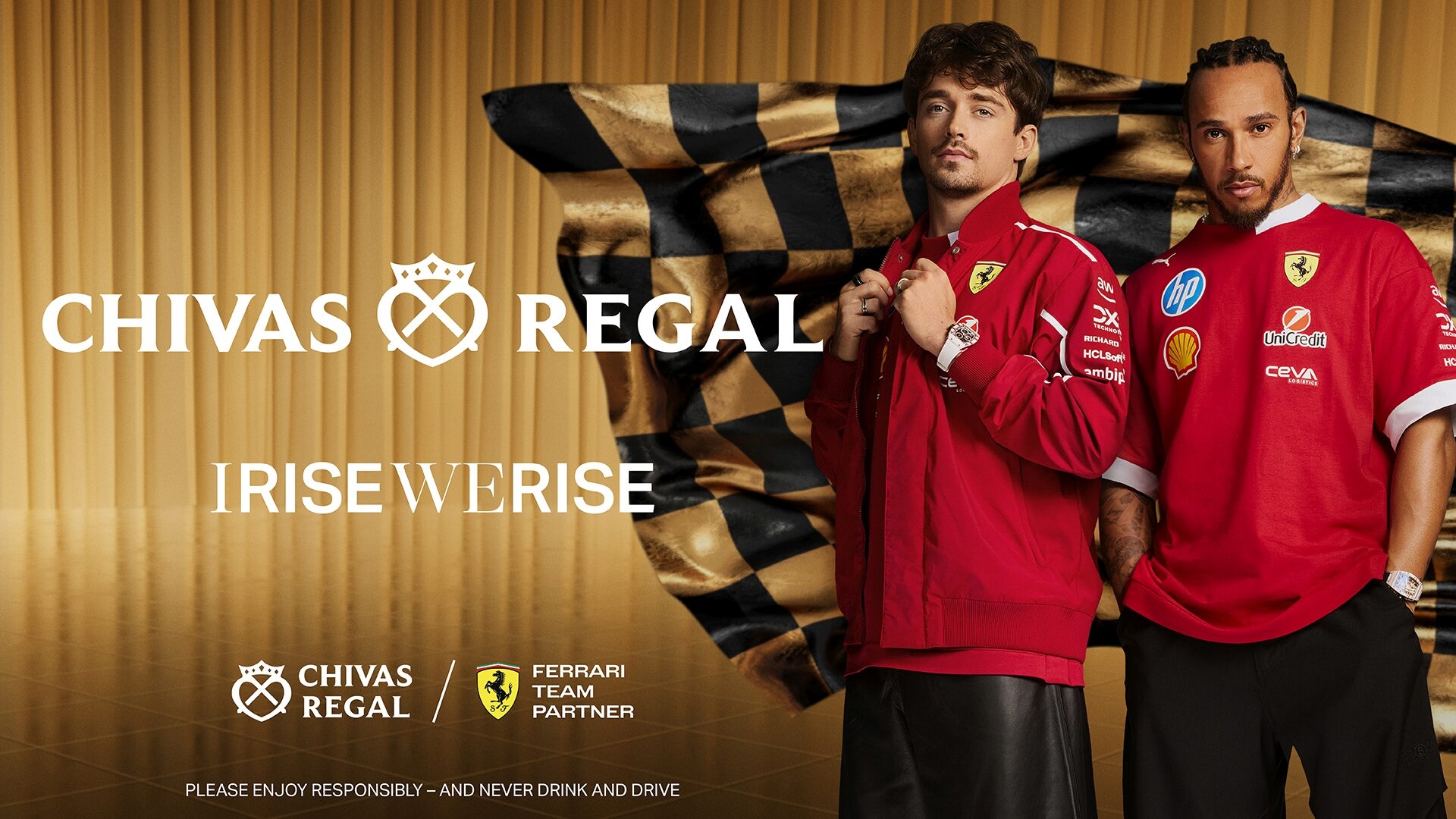 Chivas Regal feiert die wahren Helden mit „A Tribute to the Scuderia Ferrari HP Pit Crew“ (mit ...