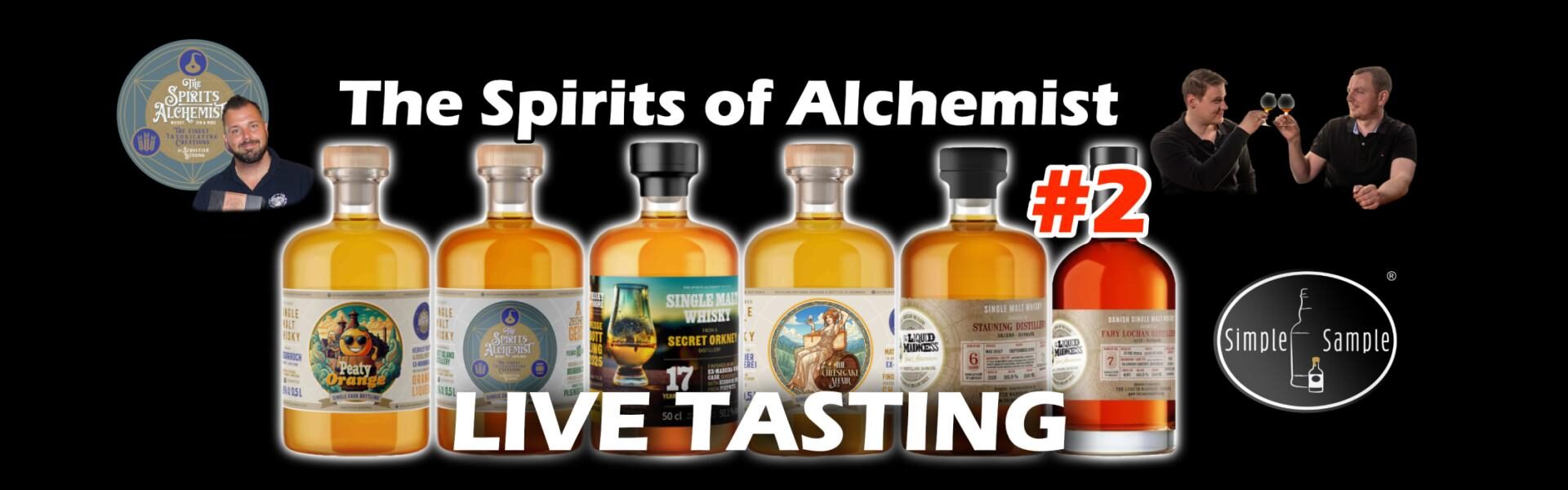 The Spirit of Alchemist Tasting #2– Simple Sample meets the Spirit ...